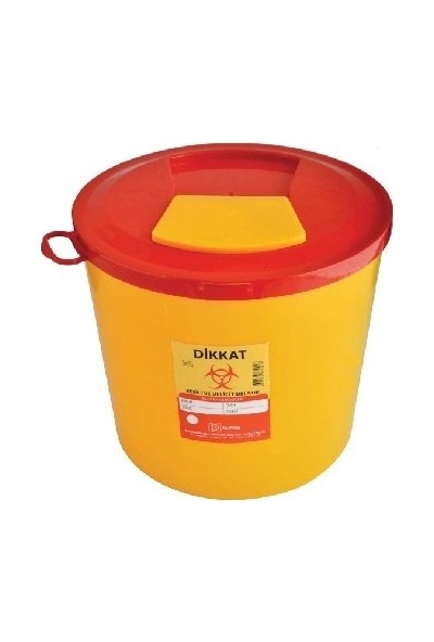 Ceyhanlar Tıbbi Atık Kovası 5 Lt Ceyhanlar Tıbbi Atık Kovası 5 Lt