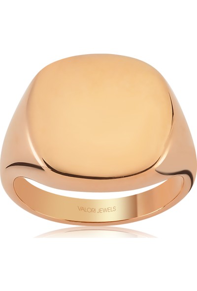 Valori Jewels Gösterişli Parlak Yüzey, Rose Gümüş Yüzük Valori Jewels Gösterişli Parlak Yüzey, Rose Gümüş Yüzük