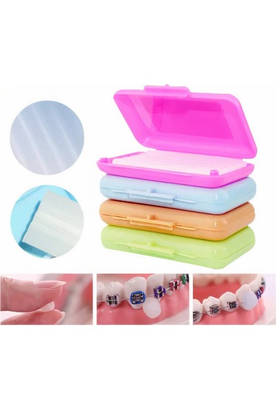 Pwortho Ortodonti Ağız Mumu 5 Adet