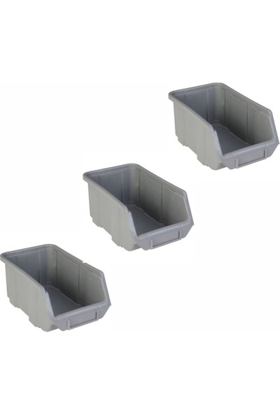 Sembol Plastik A250 Gri Plastik Avadanlık Kutu (3 Adet) Sembol Plastik A250 Gri Plastik Avadanlık Kutu (3 Adet)
