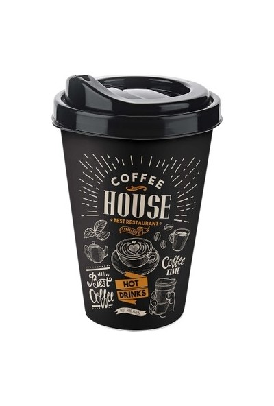 Titiz Coffee Bardak 400 ml 3'lü Titiz Coffee Bardak 400 ml 3'lü