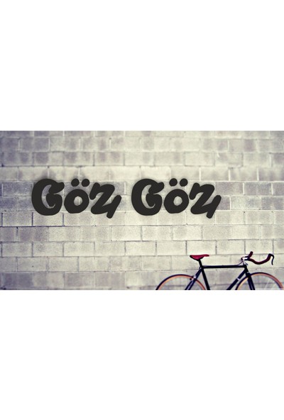 Ef20 Göz Göz Tablo Mdf Lazer Kesim