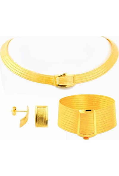 Bilezikhane Trabzon Hasır Set 97 Gram 22 Ayar Altın Bilezikhane Trabzon Hasır Set 97 Gram 22 Ayar Altın