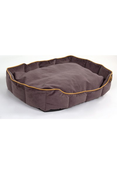 Homedius Maksim Kadife Yıkanabilir Kedi Köpek Yatağı 60x80x17 cm