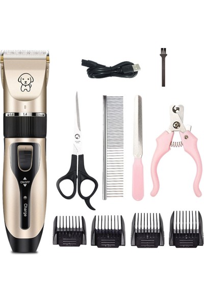 Buyfun Pet Bakım Saç Kesme Saç Kesici Düşük Gürültü Köpek