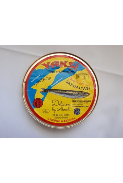 Yakşi Yağlı Tuzlu Sardalya 280 gr Yakşi Yağlı Tuzlu Sardalya 280 gr