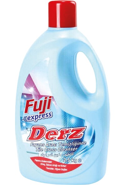 Fuji Express Derz Temizleyici 2,5 Lt Çok Amaçlı Temizleyici Fuji Express Derz Temizleyici 2,5 Lt Çok Amaçlı Temizleyici