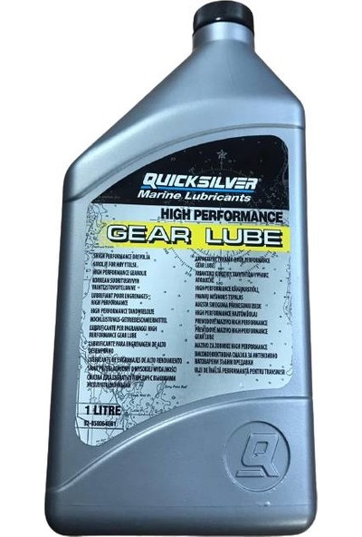 Quıcksılver Şanzıman Yağı 1 Litre Hıgh Performance - Gear Lube - 92- 858064QB1 Quıcksılver Şanzıman Yağı 1 Litre Hıgh Performance - Gear Lube - 92- 858064QB1