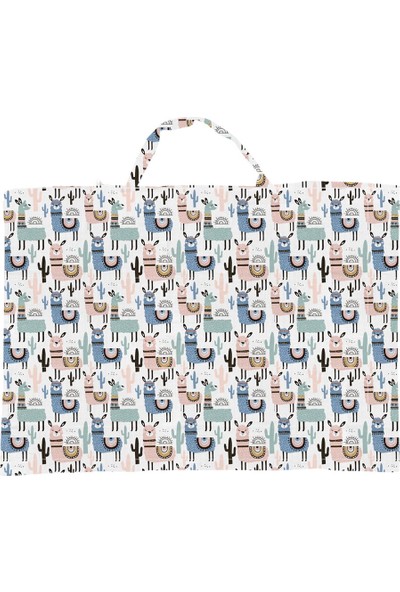 Lunanino Emzirme Örtüsü Lama Desen