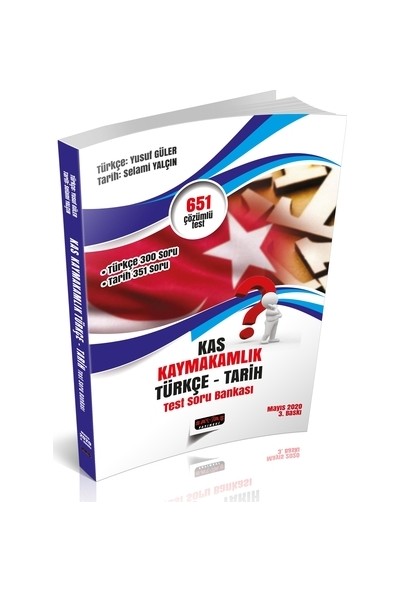 Kas Kaymakamlık Sınavı Türkçe-Tarih Test Soru Bankası Kas Kaymakamlık Sınavı Türkçe-Tarih Test Soru Bankası