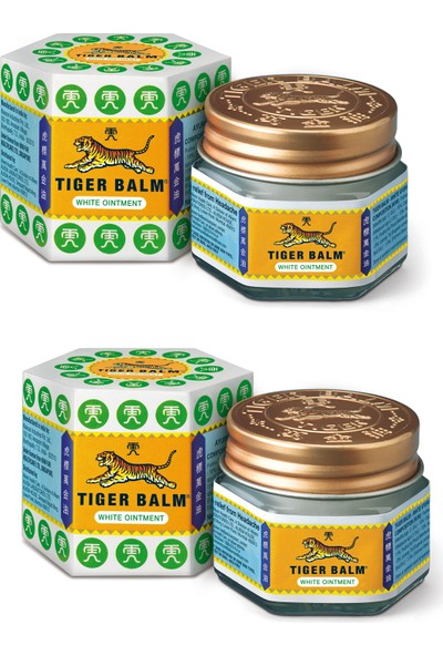 Tiger Balm Beyaz 20+20 Gr, (2 Adet) Tiger Balm Beyaz 20+20 Gr, (2 Adet)