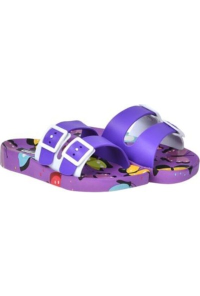 Gezer Kız Çocuk Mor Kaymaz Taban Havuz ve Bahçe Terliği 11373 Gezer Kız Çocuk Mor Kaymaz Taban Havuz ve Bahçe Terliği 11373