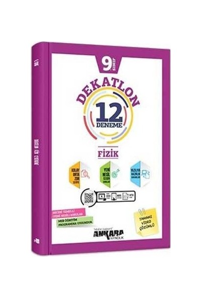 9.Sıınıf Fizik Dekatlon 12 Deneme - Yakup Öztürk - Özkan Öztürk 9.Sıınıf Fizik Dekatlon 12 Deneme - Yakup Öztürk - Özkan Öztürk