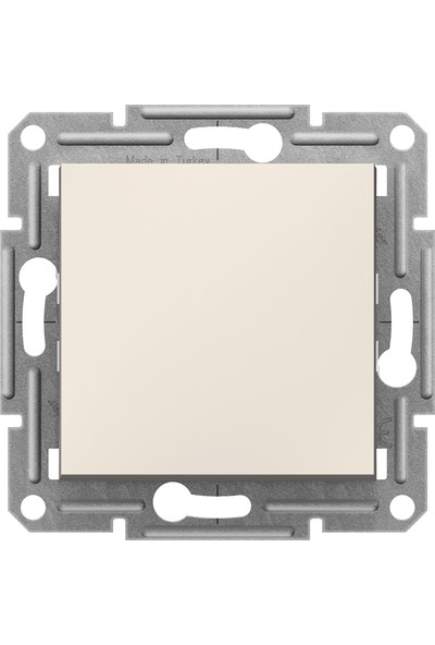 Schneider Electric Schneider Asfora - Anahtar, Çerçevesiz, Krem EPH0170123 Schneider Electric Schneider Asfora - Anahtar, Çerçevesiz, Krem EPH0170123