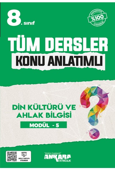 8. Sınıf Tüm Dersler Konu Modül 5 Din Kültr.Ve Ahlak Bil.
