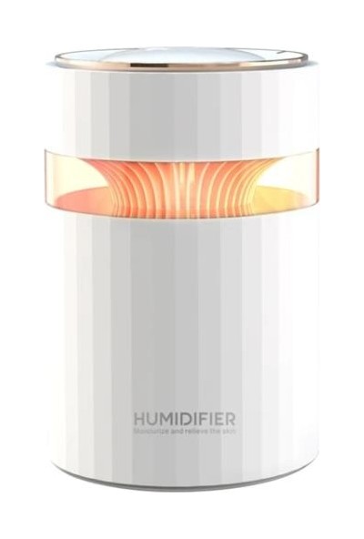 Yukka Beyaz 900ML USB Hava Nemlendirici Renkli Difüzör Yukka Beyaz 900ML USB Hava Nemlendirici Renkli Difüzör