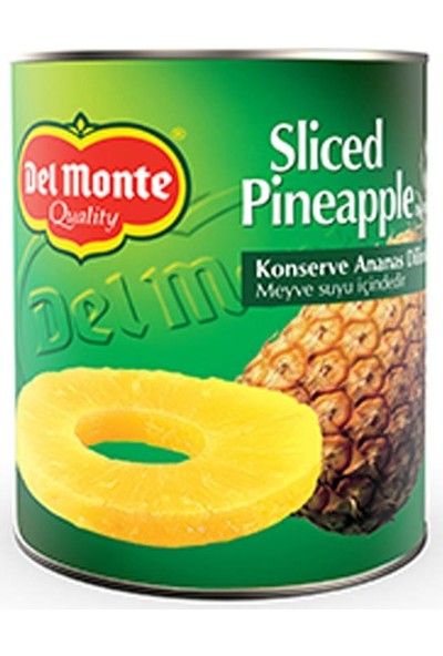 Del Monte Dilimli Ananas Meyve Sulu Konserve 570 gr
