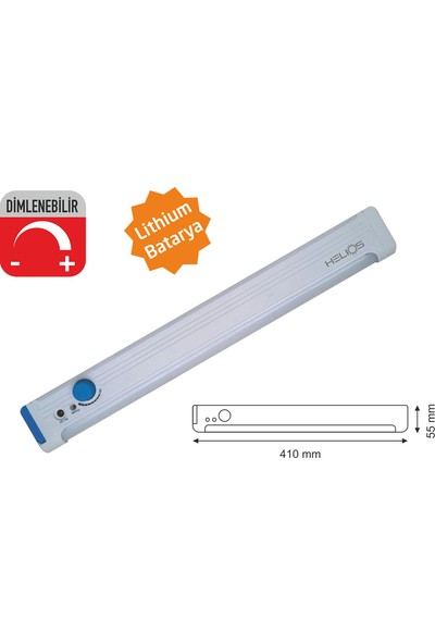 Helios 120 Ledli Şarj Edilebilir Işıldak Lityum Batarya Helios 120 Ledli Şarj Edilebilir Işıldak Lityum Batarya