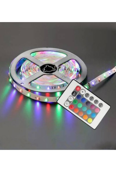 Bitcotech LED Animasyonlu Tak Çalıştır Kumandalı Trafolu Rgb Şerit Işık Aydınlatma 5 Metre Bitcotech LED Animasyonlu Tak Çalıştır Kumandalı Trafolu Rgb Şerit Işık Aydınlatma 5 Metre