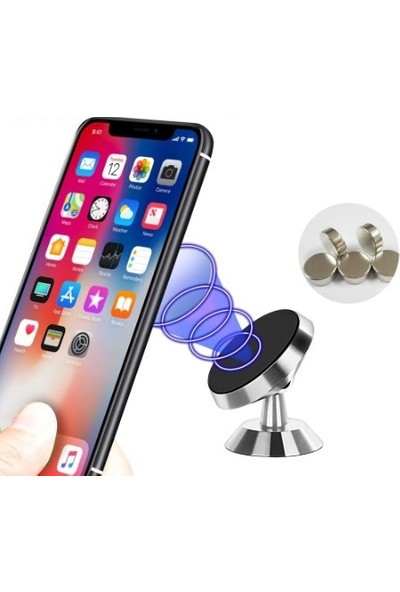 Araç Torpidosuna Yapışan Mıknatıslı Telefon Tutucu (3 Renk) Araç Torpidosuna Yapışan Mıknatıslı Telefon Tutucu (3 Renk)