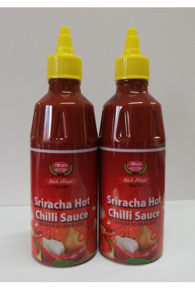 Woh Hup Sriracha Hot Chilli Sos 445 gr x 2'li Woh Hup Sriracha Hot Chilli Sos 445 gr x 2'li