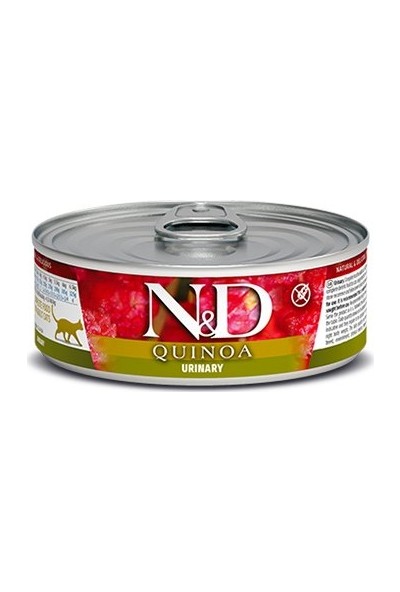N&d Quinoa Urinary Ördek Eti ve Kızılcık Papatya Kedi Konservesi 80 gr N&d Quinoa Urinary Ördek Eti ve Kızılcık Papatya Kedi Konservesi 80 gr