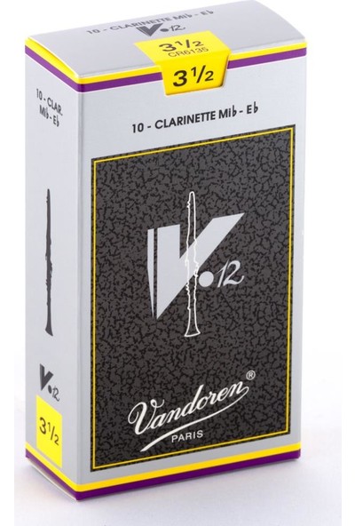 Vandoren V12 Klarnet Kamış No.3,5 Eb Vandoren V12 Klarnet Kamış No.3,5 Eb