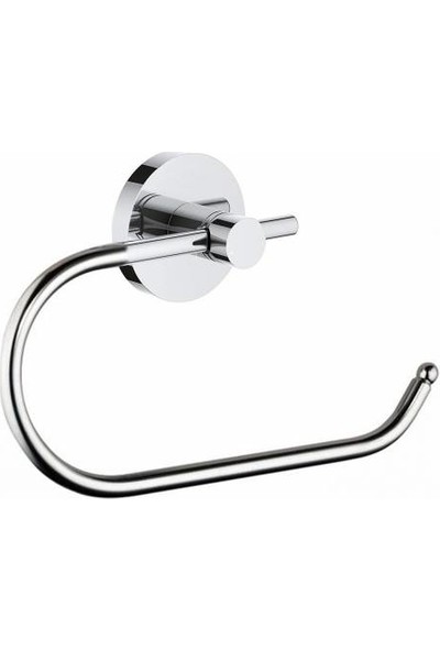 Sardıcı Tuvalet Kağıtlığı Duvara Sabitleme Vidalar Dahil Krom Kaplama