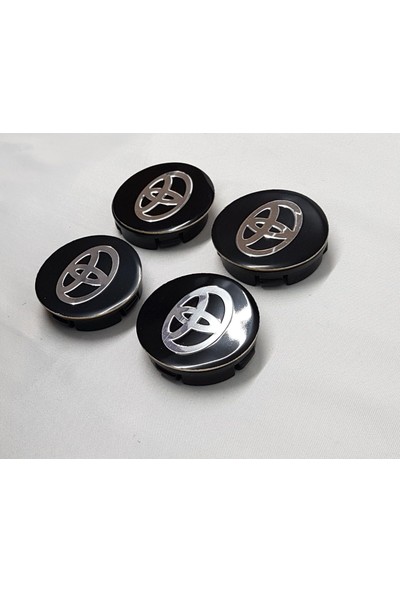 Yed Jant Göbeği Toyota 58/55(55YUVA Için) 4lü Set Siyah Yed Jant Göbeği Toyota 58/55(55YUVA Için) 4lü Set Siyah