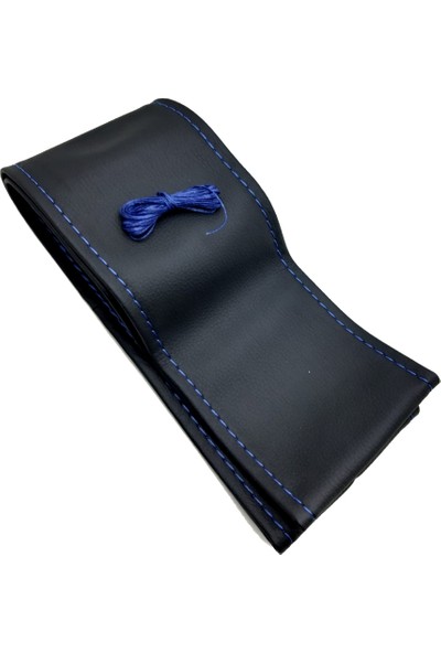 Gürler Dikmeli Direksiyon Kılıfı Mavi Ipli Soft Standart Esnek Kokusuz Gürler Dikmeli Direksiyon Kılıfı Mavi Ipli Soft Standart Esnek Kokusuz