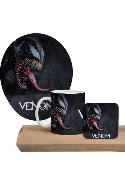 Flipped Venom Kupa, Mousepad ve Bardak Altlıklı Hediye Seti Flipped Venom Kupa, Mousepad ve Bardak Altlıklı Hediye Seti