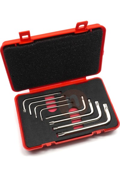 Izeltaş Torx Allen Anahtar Takımı 8 Parça Kutulu Izeltaş Torx Allen Anahtar Takımı 8 Parça Kutulu