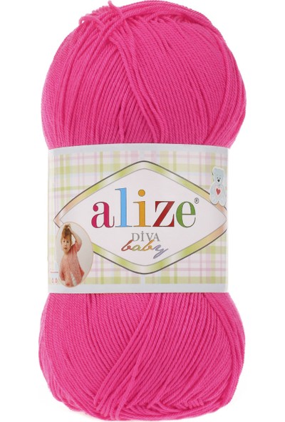 Alize Diva Baby 121 Pembe 100 gr Alize Diva Baby 121 Pembe 100 gr