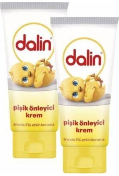 Dalin Bebek Pişik Kremi 100 ml 2 Adet Dalin Bebek Pişik Kremi 100 ml 2 Adet
