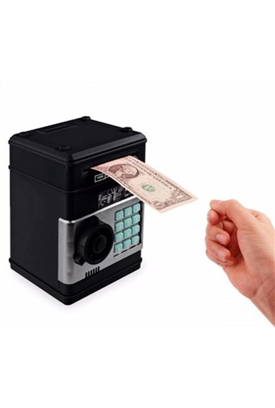 Çılgın Şifreli Otomatik Kağıt Para Alan Kasa Kumbara
