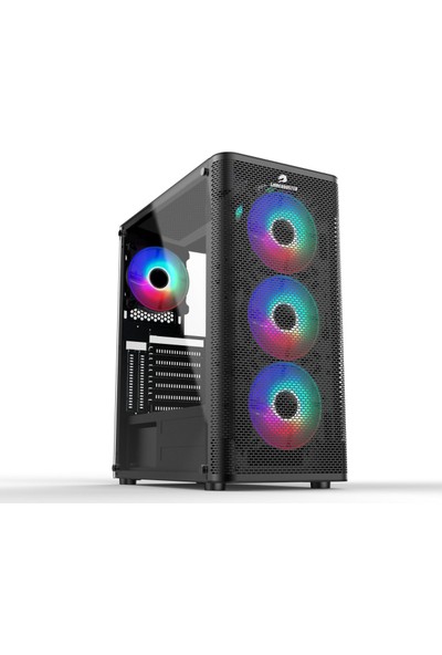 GameBooster GB-M206B USB3.0 ARGB Fan Siyah Metal Gaming Kasa (PSU Yok) (JBST-GBM206B) GameBooster GB-M206B USB3.0 ARGB Fan Siyah Metal Gaming Kasa (PSU Yok) (JBST-GBM206B)