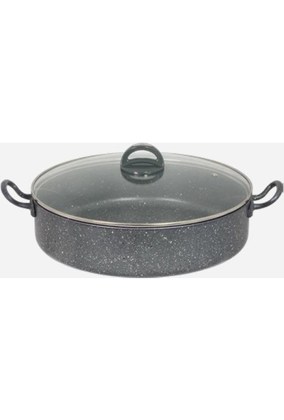 Alkar Mega Boy Granit Pilav Tenceresi 40 cm Alkar Mega Boy Granit Pilav Tenceresi 40 cm