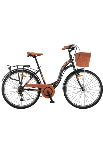 Ümit Bisiklet Ümit Alanya 28 Jant 2810 Bayan Atb V 21 Siyah-Kahverengi- 100469
