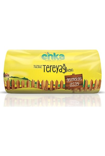 Enka Süt Enka Geleneksel Pastörize Tereyağı Tuzsuz Rulo (500 G) Enka Süt Enka Geleneksel Pastörize Tereyağı Tuzsuz Rulo (500 G)
