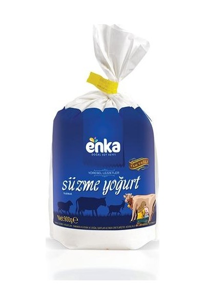 Enka Tam Yağlı Süzme Yoğurt (900 G) Enka Tam Yağlı Süzme Yoğurt (900 G)