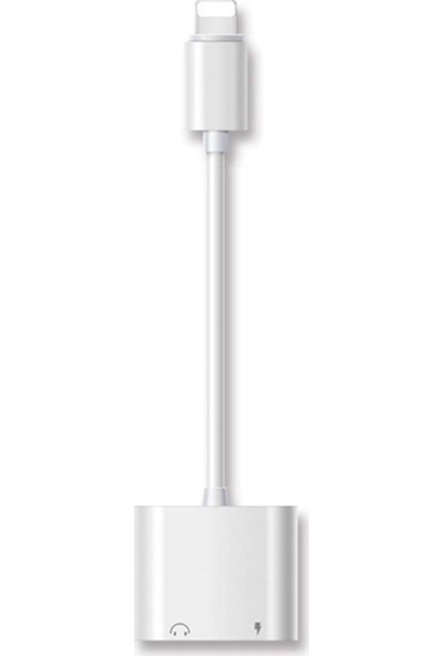 Microsonic Lightning To 3.5 mm Adapter Kablo, iPhone Uyumlu Ses, Aux Kablo Dönüştücü Adaptör Beyaz Microsonic Lightning To 3.5 mm Adapter Kablo, iPhone Uyumlu Ses, Aux Kablo Dönüştücü Adaptör Beyaz