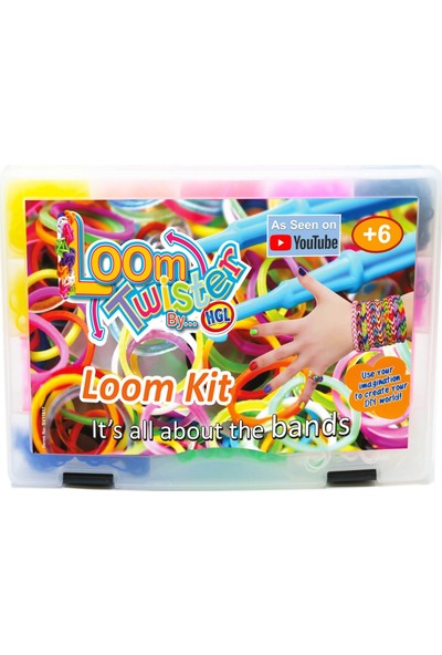 Loom Twister Bileklik Yapma Kiti Loom Twister Bileklik Yapma Kiti