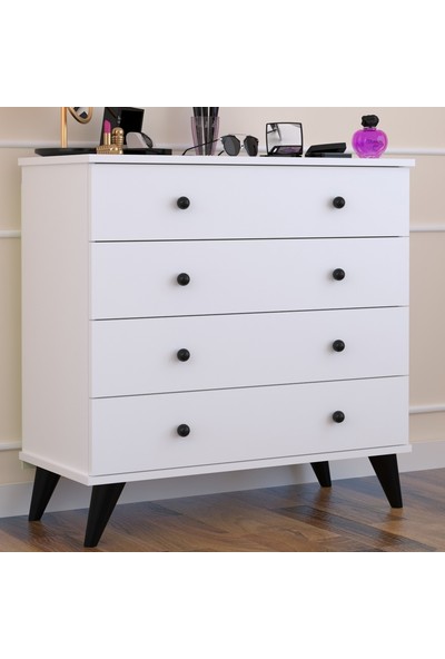 Tocco 1026 Eda 4 Çekmeceli Şifonyer