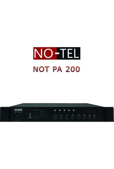 Not Pa 200 - 200 Watt Trafolu Amfi Not Pa 200 - 200 Watt Trafolu Amfi