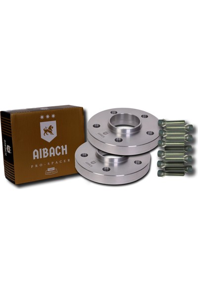 Aibach Pro Spacer Bmw Spacer Aıbach Pro 5X120 mm - 2 Adet Spacer Set+10 Adet Bijon 20 mm Kalınlık Aibach Pro Spacer Bmw Spacer Aıbach Pro 5X120 mm - 2 Adet Spacer Set+10 Adet Bijon 20 mm Kalınlık