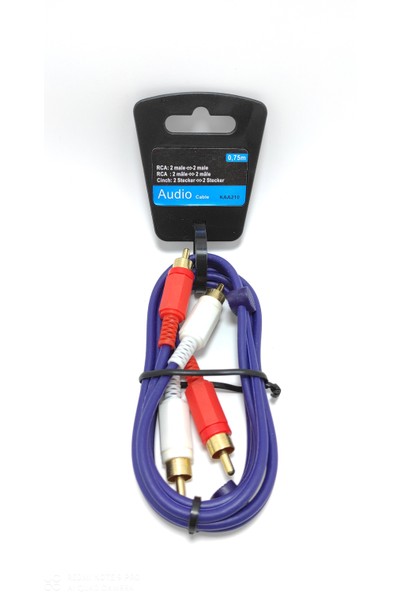 Thomson 0.75 mt 2 Rca 2 Rca Kablo