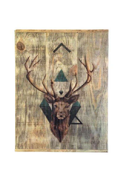 Hamira Masifhayat Deer Masif Ahşap Tablo Hamira Masifhayat Deer Masif Ahşap Tablo