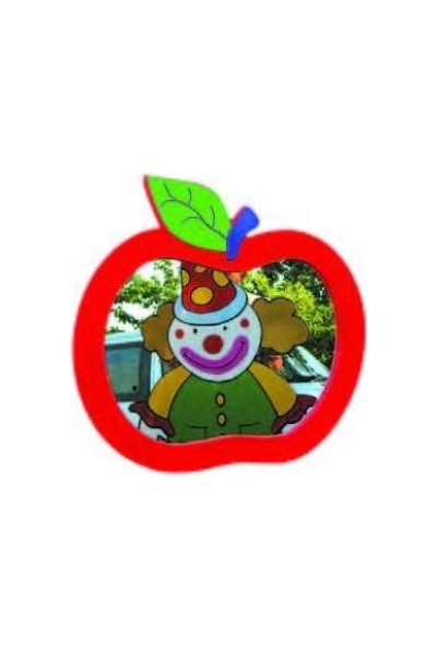 Edutoys Elma Figürlü Lavabo Aynası (50X45 Cm) Edutoys Elma Figürlü Lavabo Aynası (50X45 Cm)