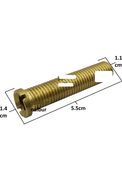 Mlk Mutfak Eviye Sifon Süzgec Vidası