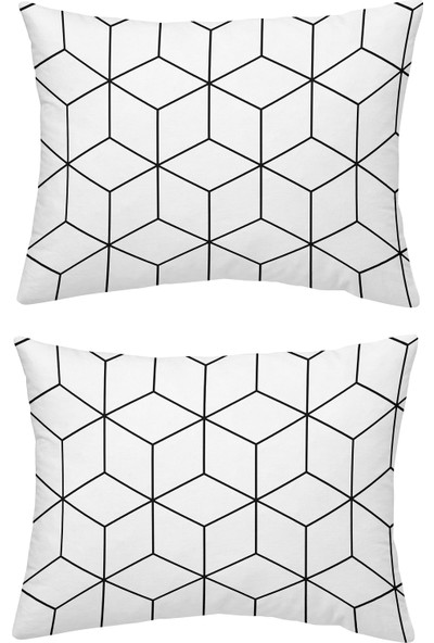 Maki %100 Pamuk Jeha Beyaz 2 Adet 50X70 Yastık Kılıfı Maki %100 Pamuk Jeha Beyaz 2 Adet 50X70 Yastık Kılıfı
